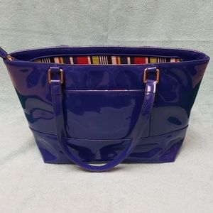 Anne Klein | Bags | Anne Klein Blue Quilted Purse | Poshmark